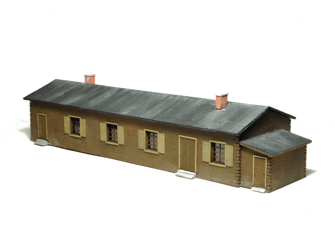 Military log cabin 1:87 – SDV model